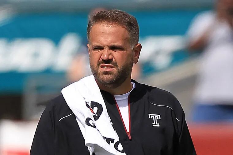 Temple coach finds issues amid a blowout win