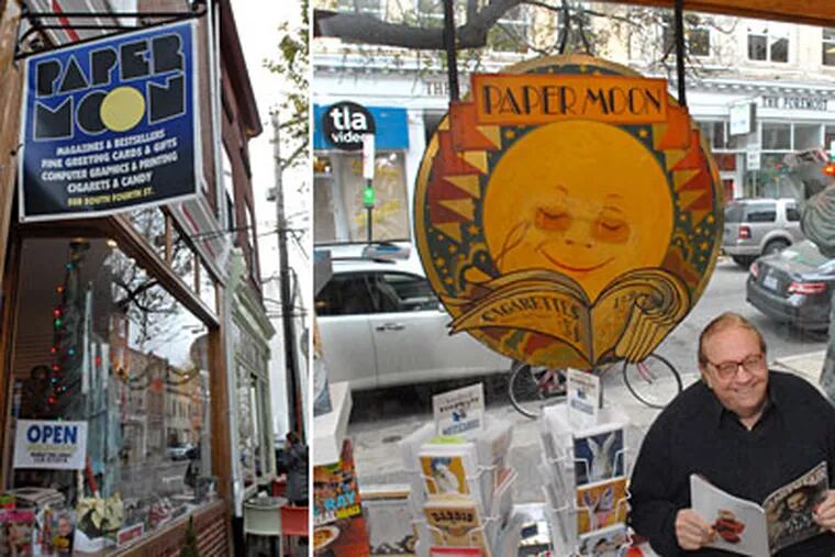 Paper Moon newsstand returns to Philadelphia's South Street