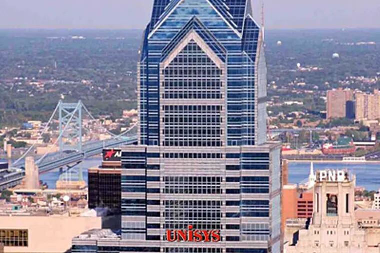 Hearing continued for Unisys logo on Two Liberty Place