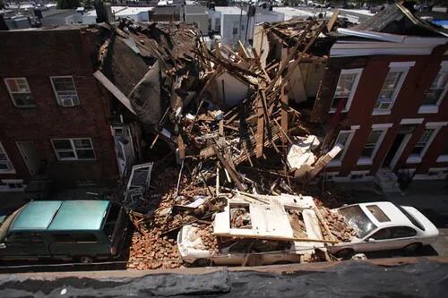9 hurt in S. Philly explosion, building collapse