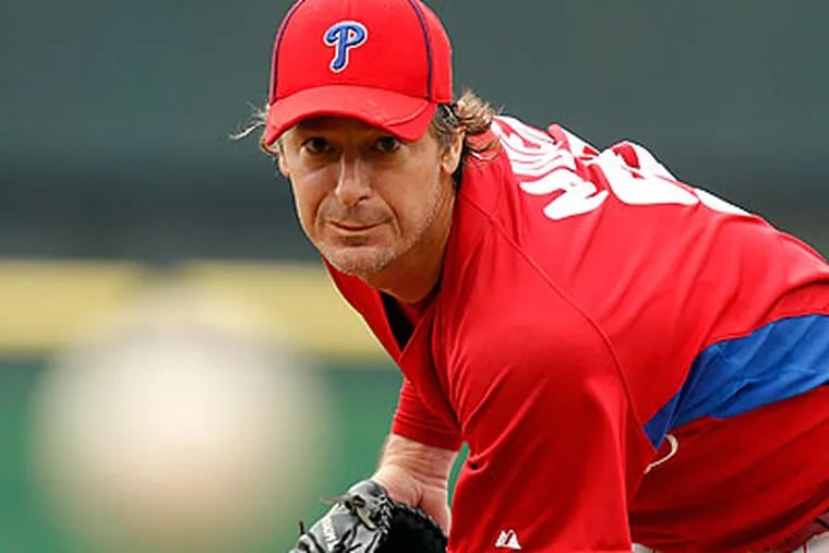 Phillies' Jamie Moyer makes his stand