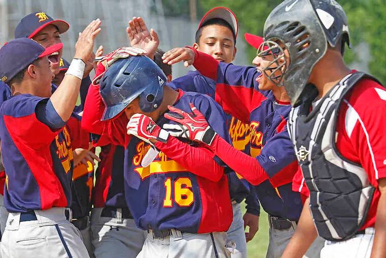 Frankford pounds Northeast, 16-5