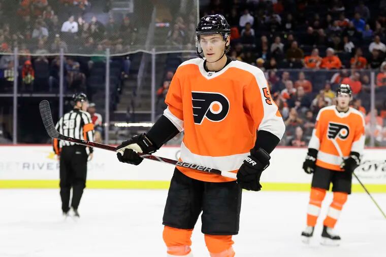 Flyers coach Alain Vigneault: Phil Myers ‘can play better than he has’