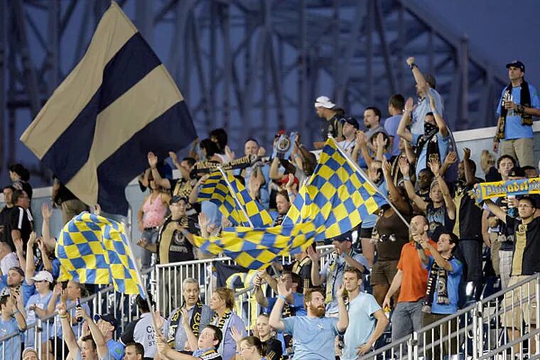 Philadelphia Union's 'Sons of Ben' soccer fans inspire a movie
