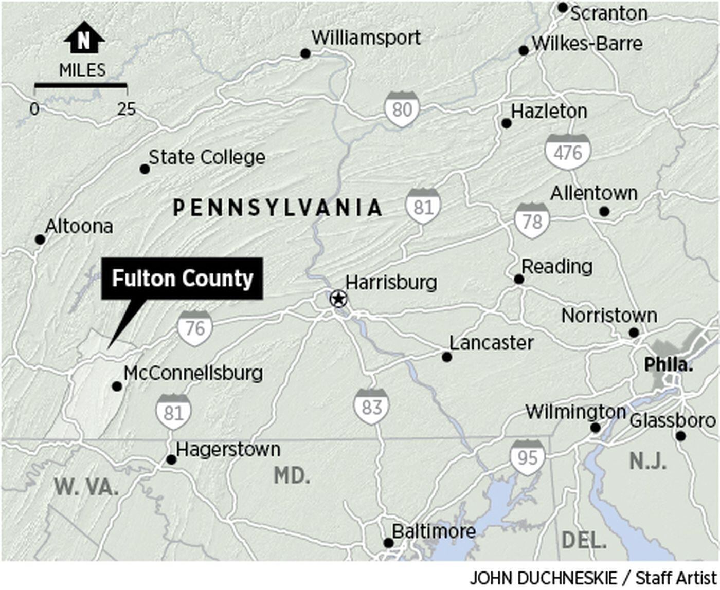 Being a Democrat in Fulton County, Pennsylvania in Trump's 2020