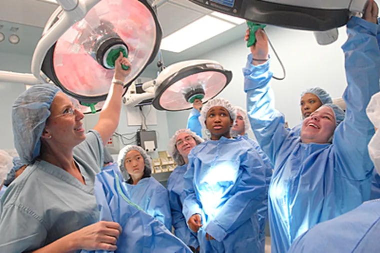 Pemberton High nursing club tours hospital