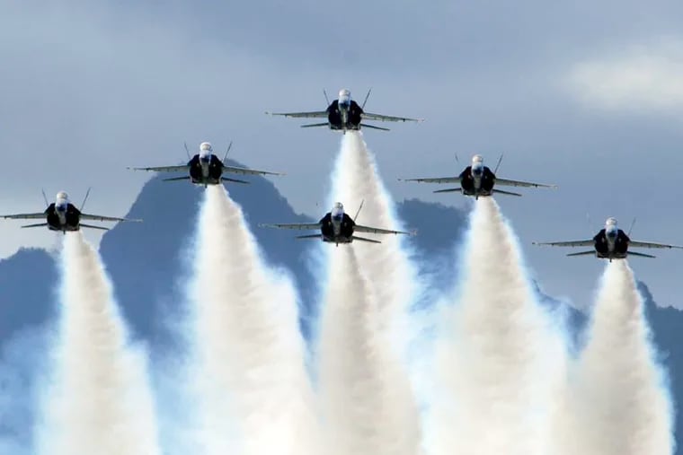 Blue Angels have no immediate plans for Philadelphia flyover amid ...