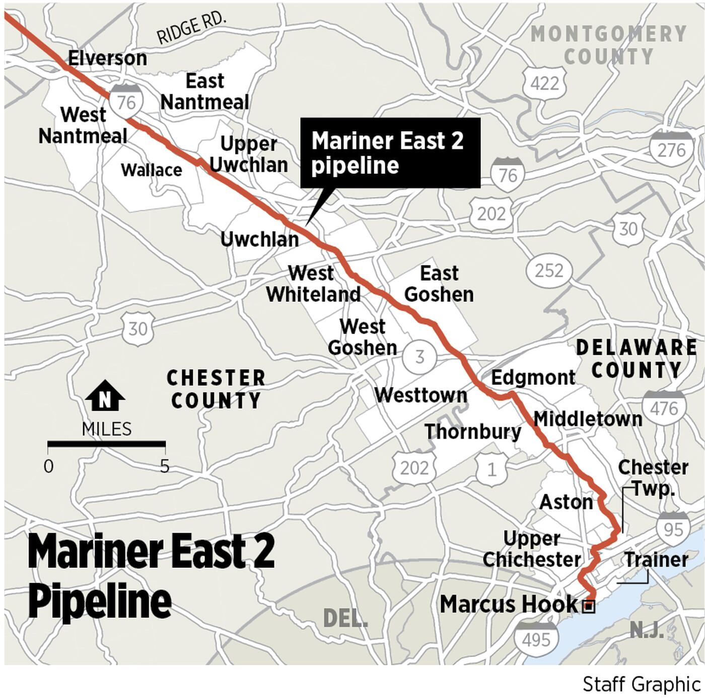 Pa. allows Mariner East pipeline construction during coronavirus shutdown