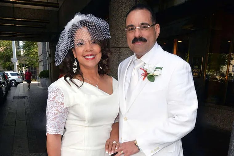 NBC10's Monique Braxton weds