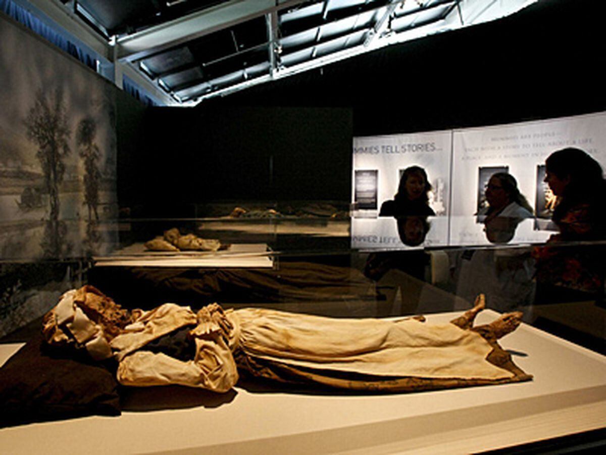 History out from under wraps in 'Mummies' exhibit