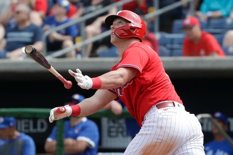 Rhys Hoskins to represent Phillies in 30-player MLB The Show video game ...