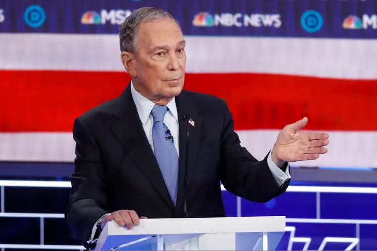 Mike Bloomberg debate stumble comes as Democrats give him a close look