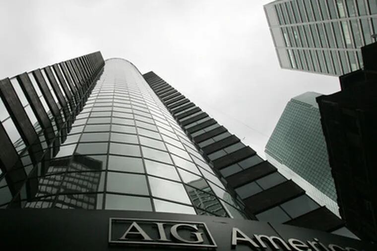 Record bailout in AIG increase