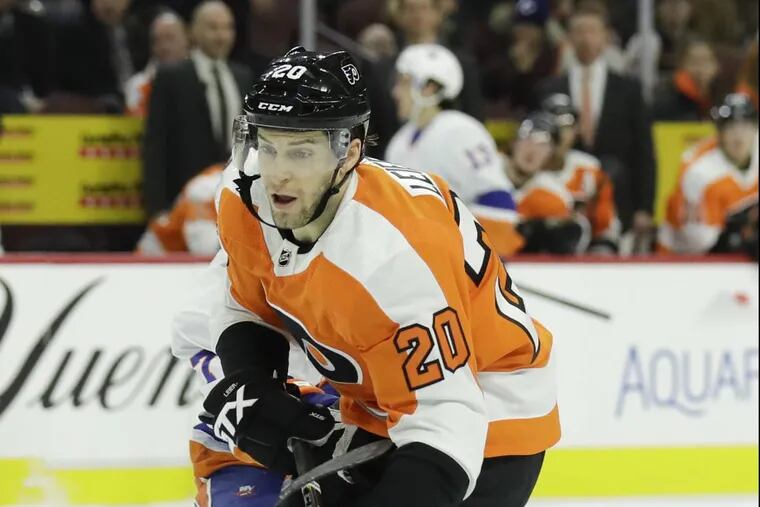 Taylor Leier back in Flyers' lineup; Travis Konecny sizzling