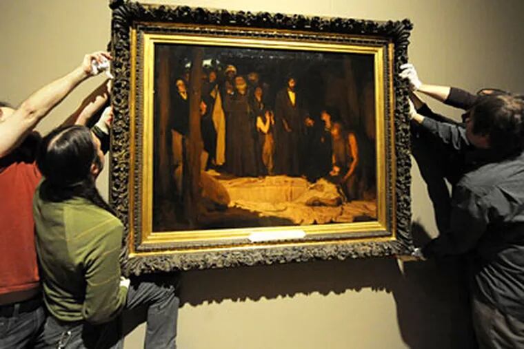 Tanner painting finally to be shown in Philadelphia