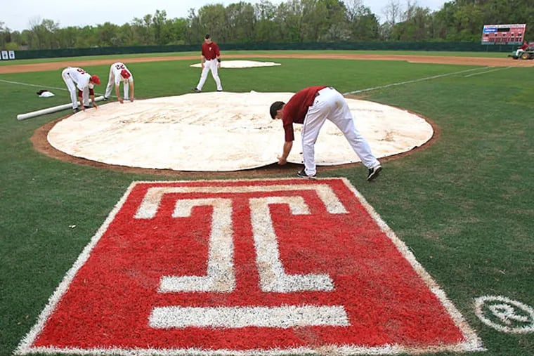 Final innings for Temple baseball, softball