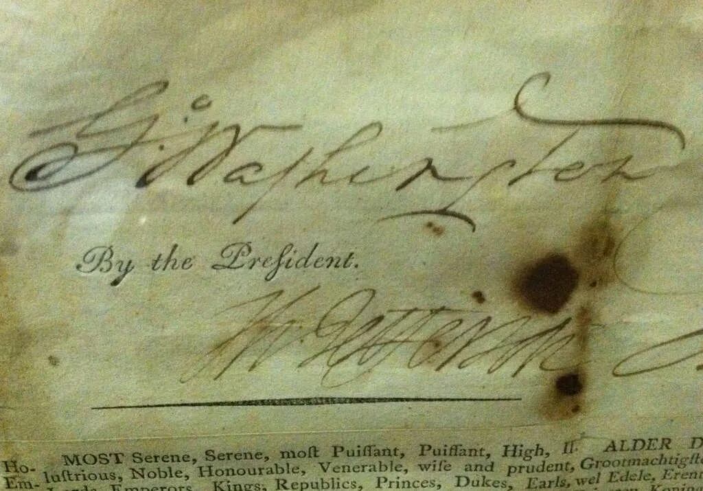 Thomas Jefferson Signature