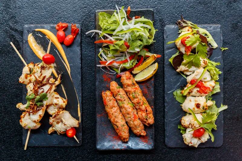 Building a better kebab: Cook quickly, double the flavor, and separate ...