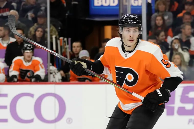 Phil Myers returns to Flyers lineup; Buffalo’s sizzling Jack Eichel ...