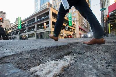 How potholes are formed and fixed in Philly