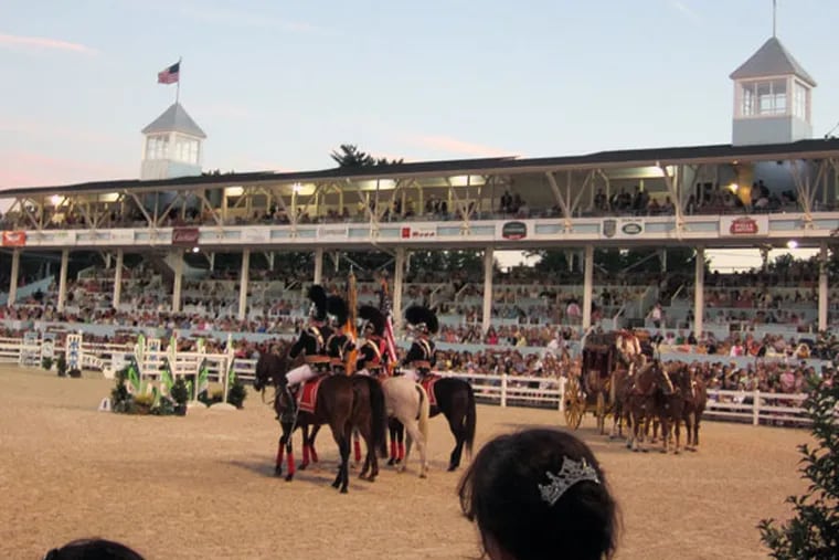 High-level intrigue at Devon Horse Show