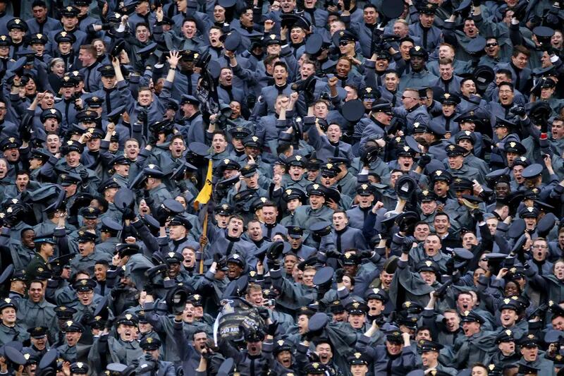 Army cadets' hand symbol linked to white power at ESPN’s Army-Navy ...