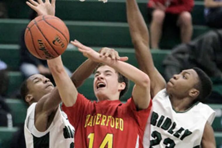 Wing's big second half helps Ridley clinch state berth