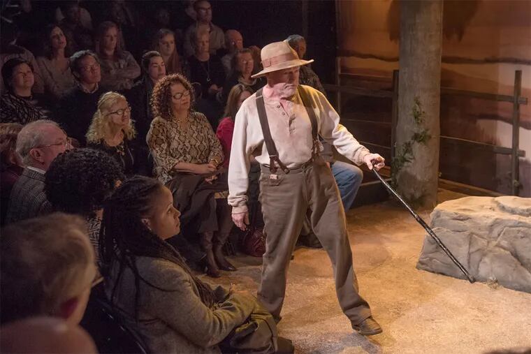 Daring to fail, an actor returns to the stage