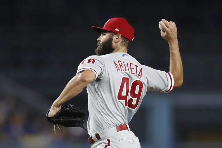 Jake Arrieta's gem gives Phillies a needed win over Dodgers