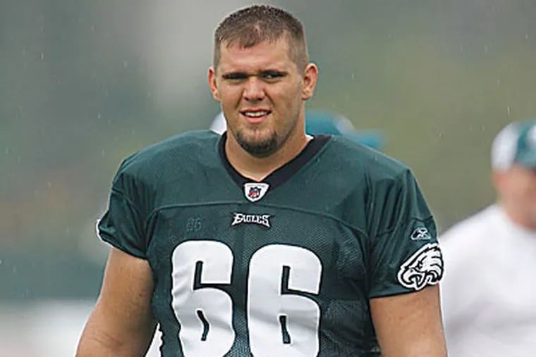 Dallas Reynolds, center of attention for Eagles