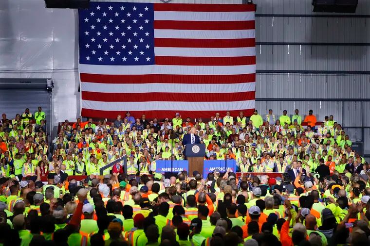 In western Pa., Donald Trump claims credit for Shell plant announced ...