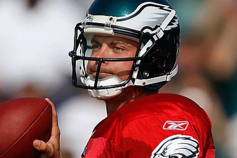 Eagles' Kevin Kolb has a lot to learn, and he's doing it