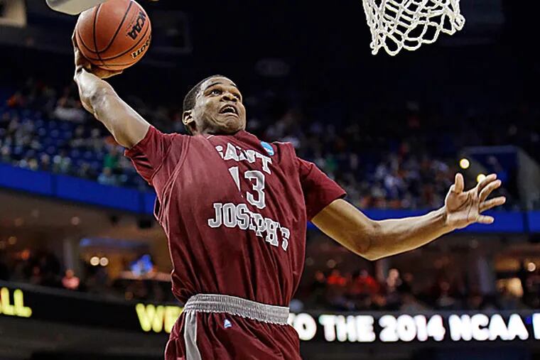 St. Joe's Robert showing Sixers he has game