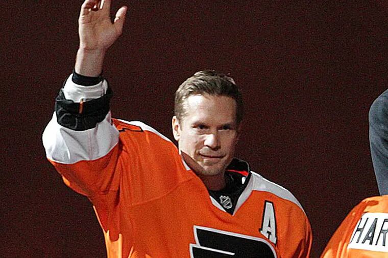 Grand honor for Flyers defenseman Kimmo Timonen