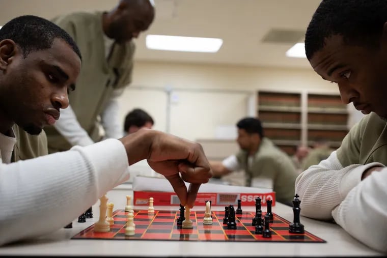 Chess teaches inmates a different way of thinking