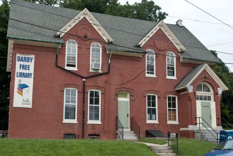 Historic Darby Free Library struggling to keep it together