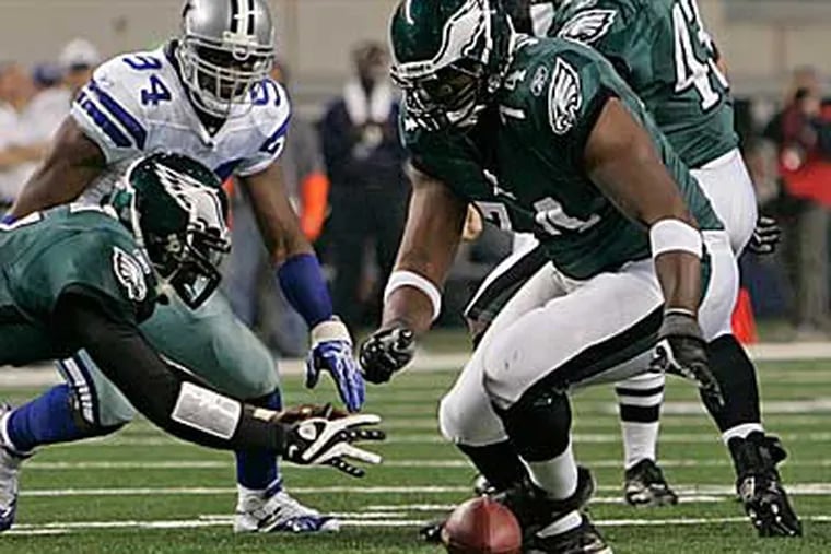 Winston Justice: Hoping next year brings more success for Eagles