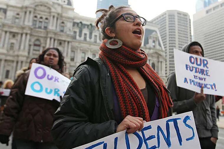 Crowd voices protests to Hite