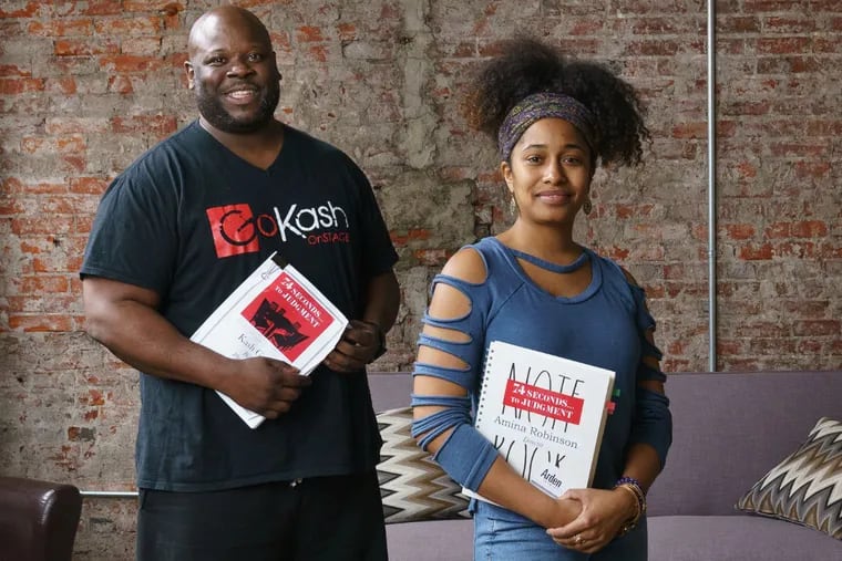 Kash Goins and Amina Robinson, Philly theater veterans, link up for ...
