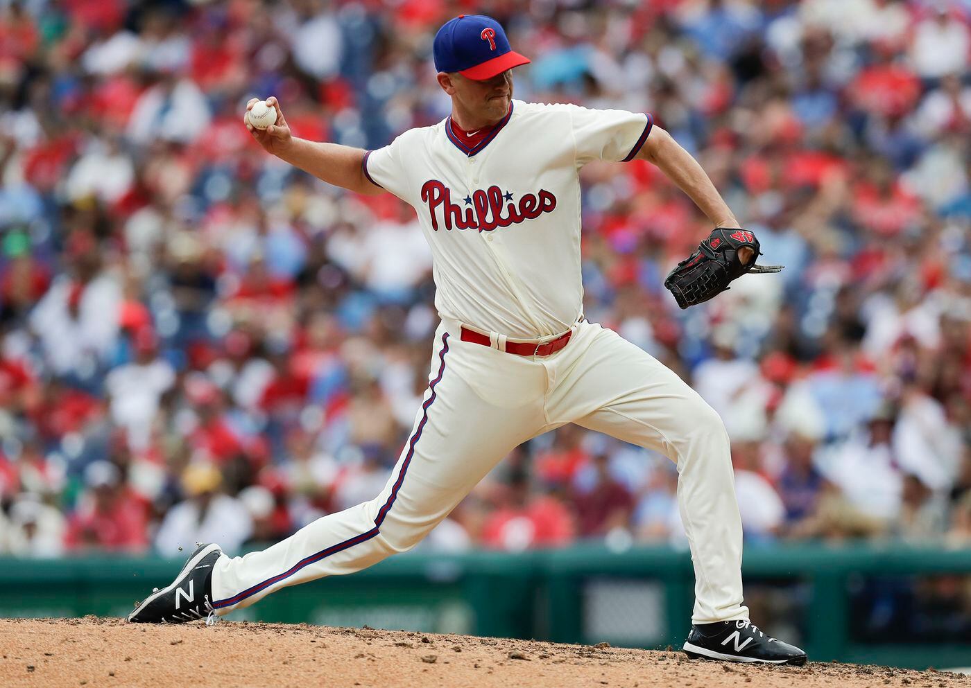 Why does Phillies pitcher Jared Hughes sprint to the mound? | Extra Innings