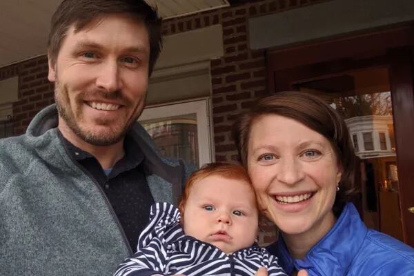 Parent Trip: Julie Jesneck, 38, and Tom Kelley, 39, of Cedar Park