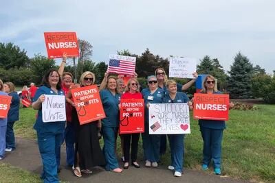 800 nurses at this Bucks County hospital just voted to unionize