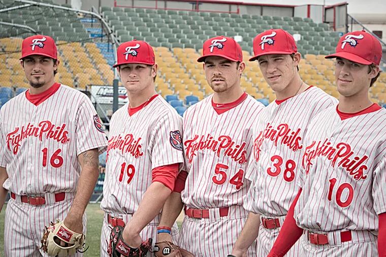 Fab Five? Phillies' top pitching prospects unite at Reading
