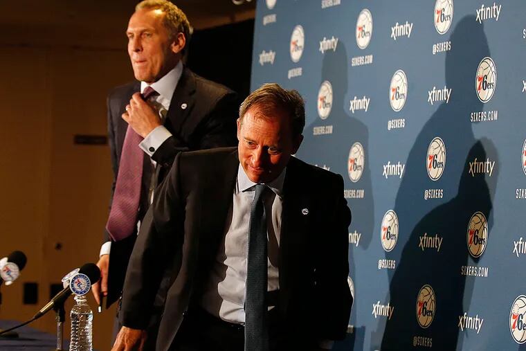 Sixers' new prez plays good lieutenant to owner
