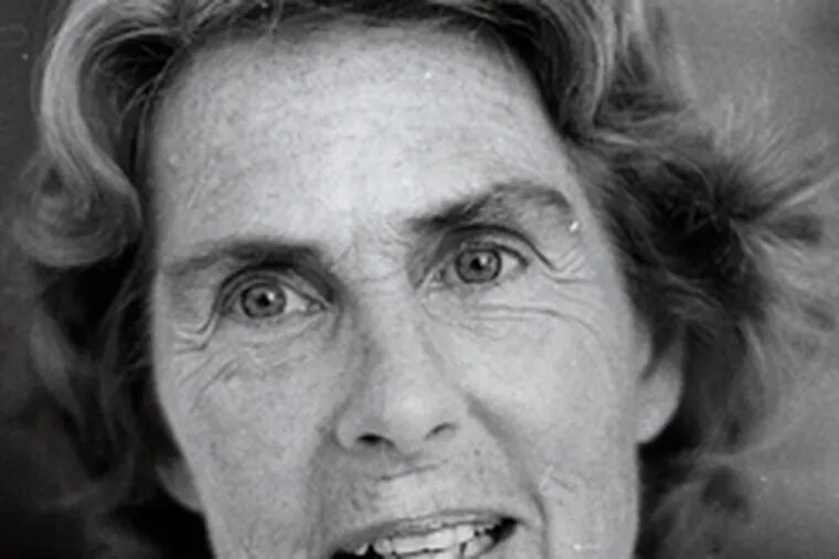 ‘Nancy’ Longstreth, civic champion