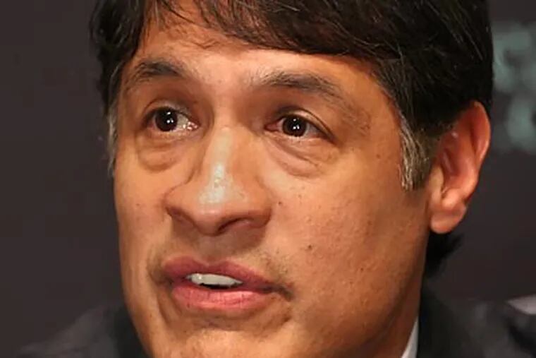 Greg Castillo knows firsthand that his dad has work ethic for Eagles' job