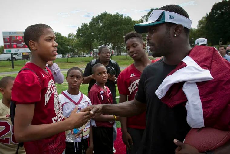 North Phila. Aztecs dedicate new football field