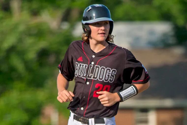 Dylan Heine pitches a shutout, leads Haddonfield past Audubon, 2-0