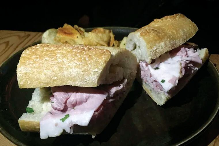 A ham sammy with local roots