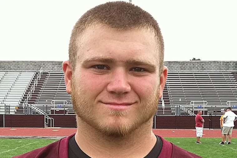 Clark anchors Abington's line on both sides of ball